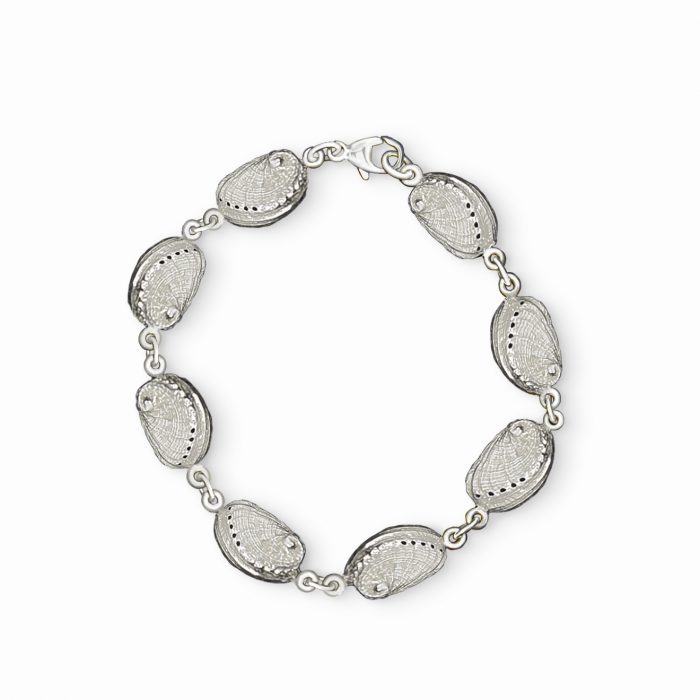 Silver Ormer Bracelet : Martyn Guille